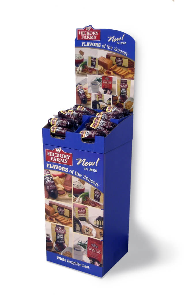 Order Custom Cardboard Floor Displays | Free Quote Available
