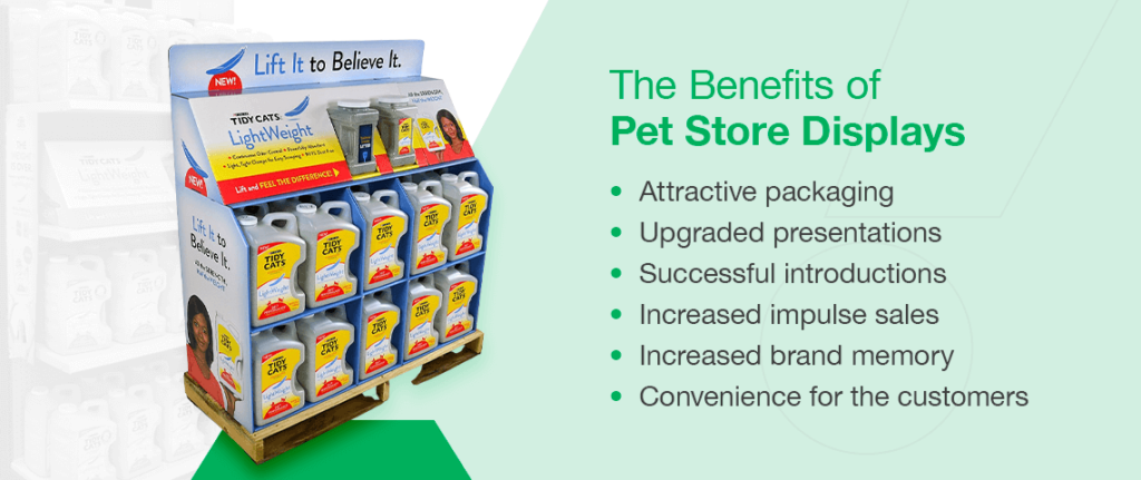 Pet Store Displays for Pet Supplies and Merchandise