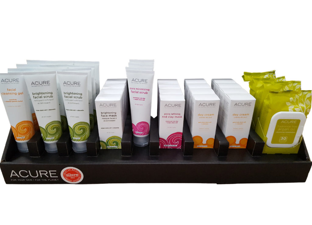 Custom Cardboard Inline Displays for Counters and Shelves