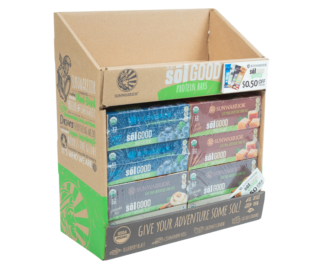 Nutrition & Supplement Displays | Creative Displays Now