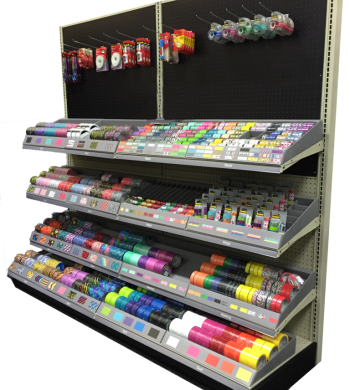 Custom Gravity Feed Displays | Creative Displays Now