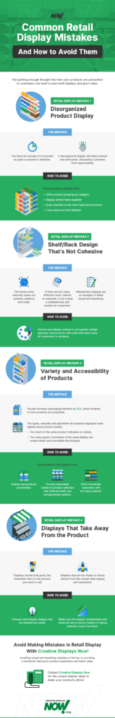 Common Retail Display Mistakes & How to Fix Them