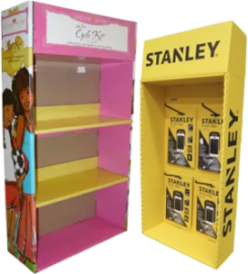 Custom Power Wing Sidekick Displays | Creative Displays Now