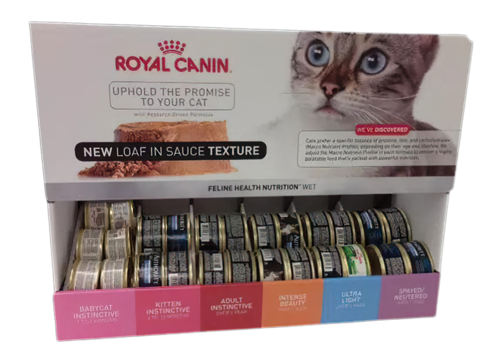 Custom Gravity Feed Displays | Creative Displays Now