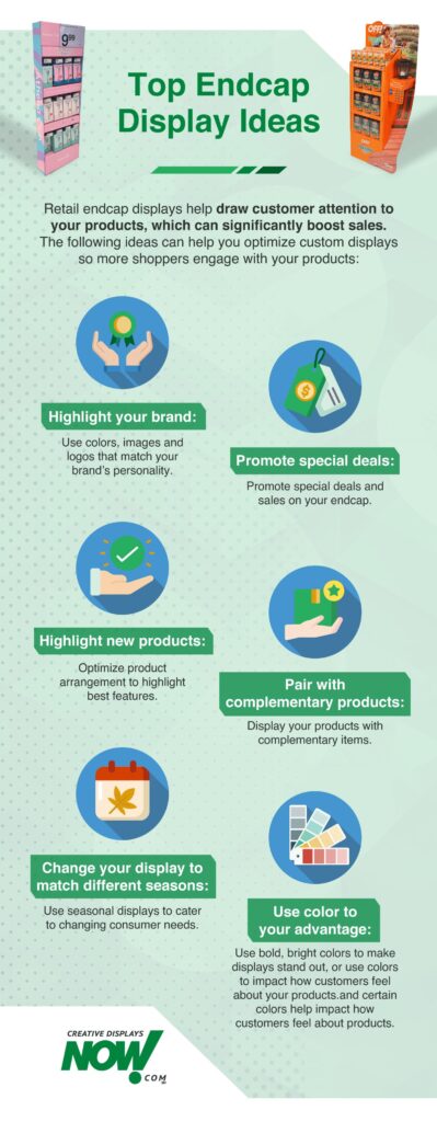 Examples of Sales-Boosting Endcaps | Creative Displays Now